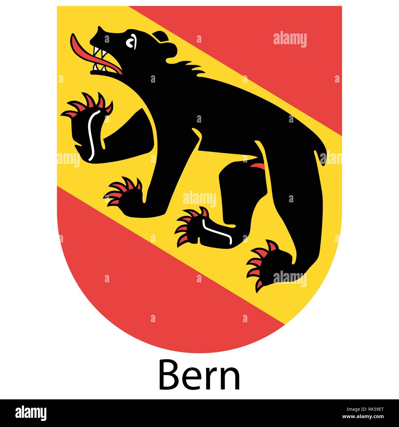 Switzerland swiss canton shield hi-res stock photography and images - Alamy