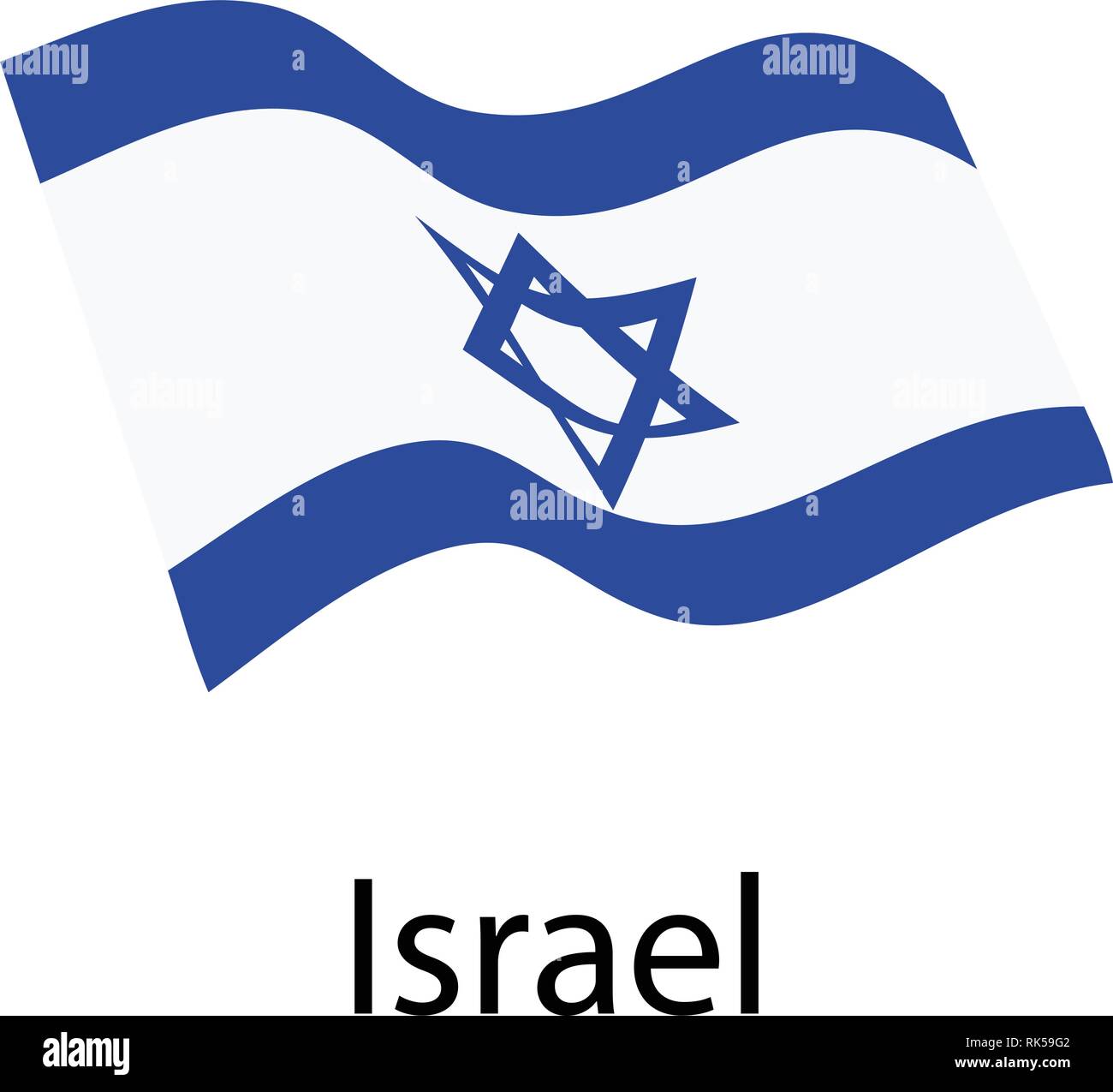 Israel day independence flag national Stock Vector Images - Alamy