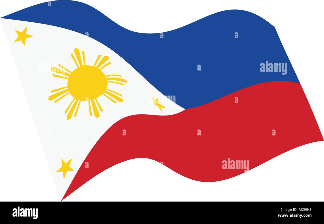 Philippines flag Cut Out Stock Images & Pictures - Alamy