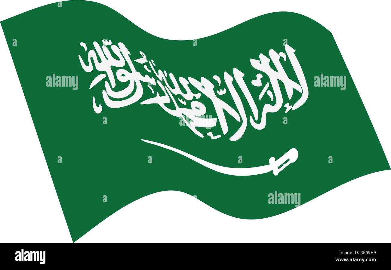 National flag of Saudi Arabia. Kingdom of Saudi Arabia flag Stock ...