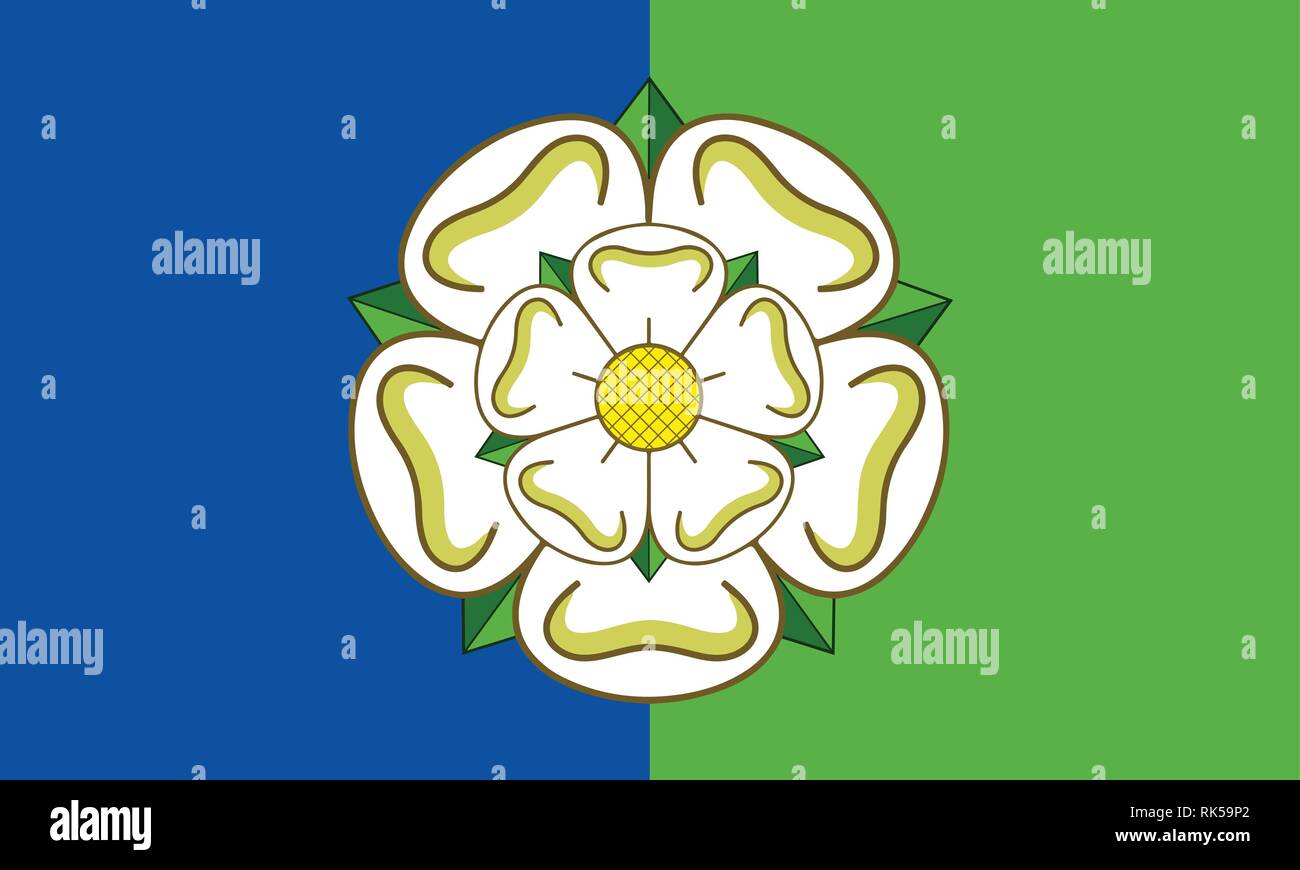 Yorkshire county flag hi-res stock photography and images - Alamy