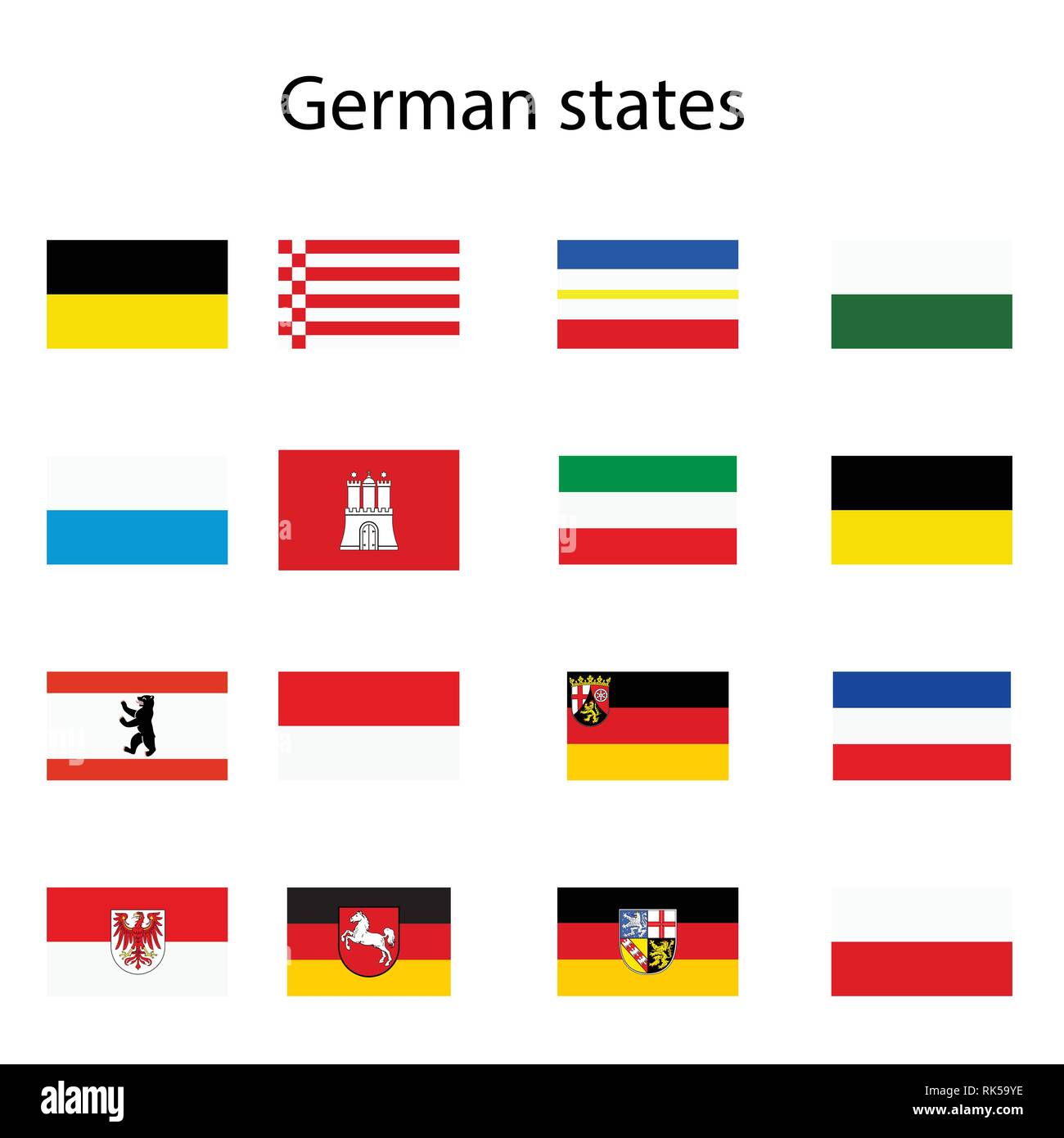 Symbols of german power Stock Vector Images - Alamy