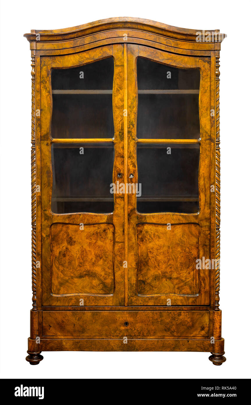 Antique bookcase hi-res stock photography and images - Alamy