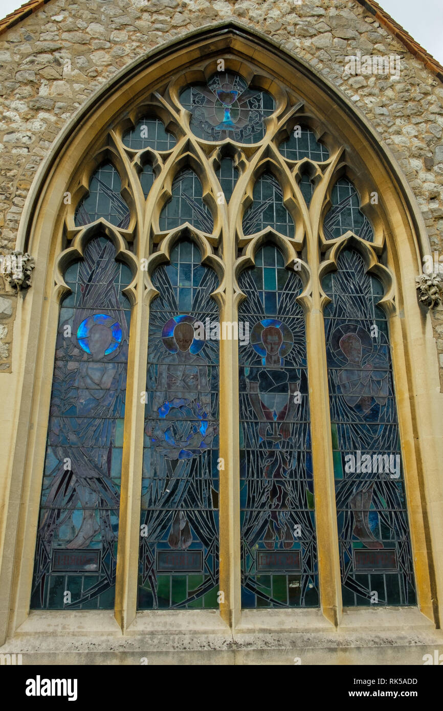 St Paulinus Church, Perry Street, Crayford, Kent Stock Photo - Alamy