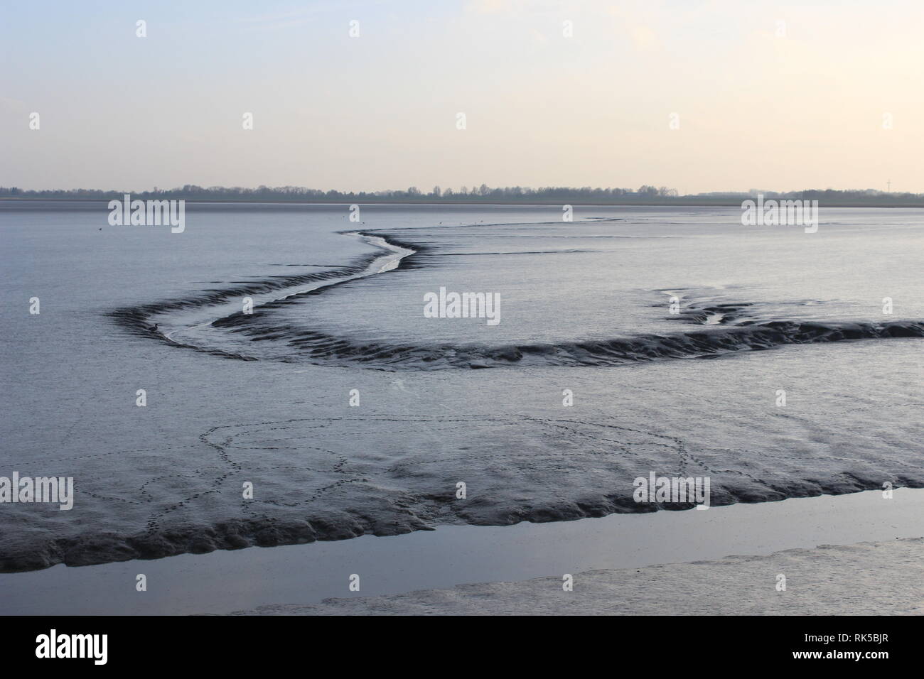 slit in wilhelmshaven Stock Photo - Alamy