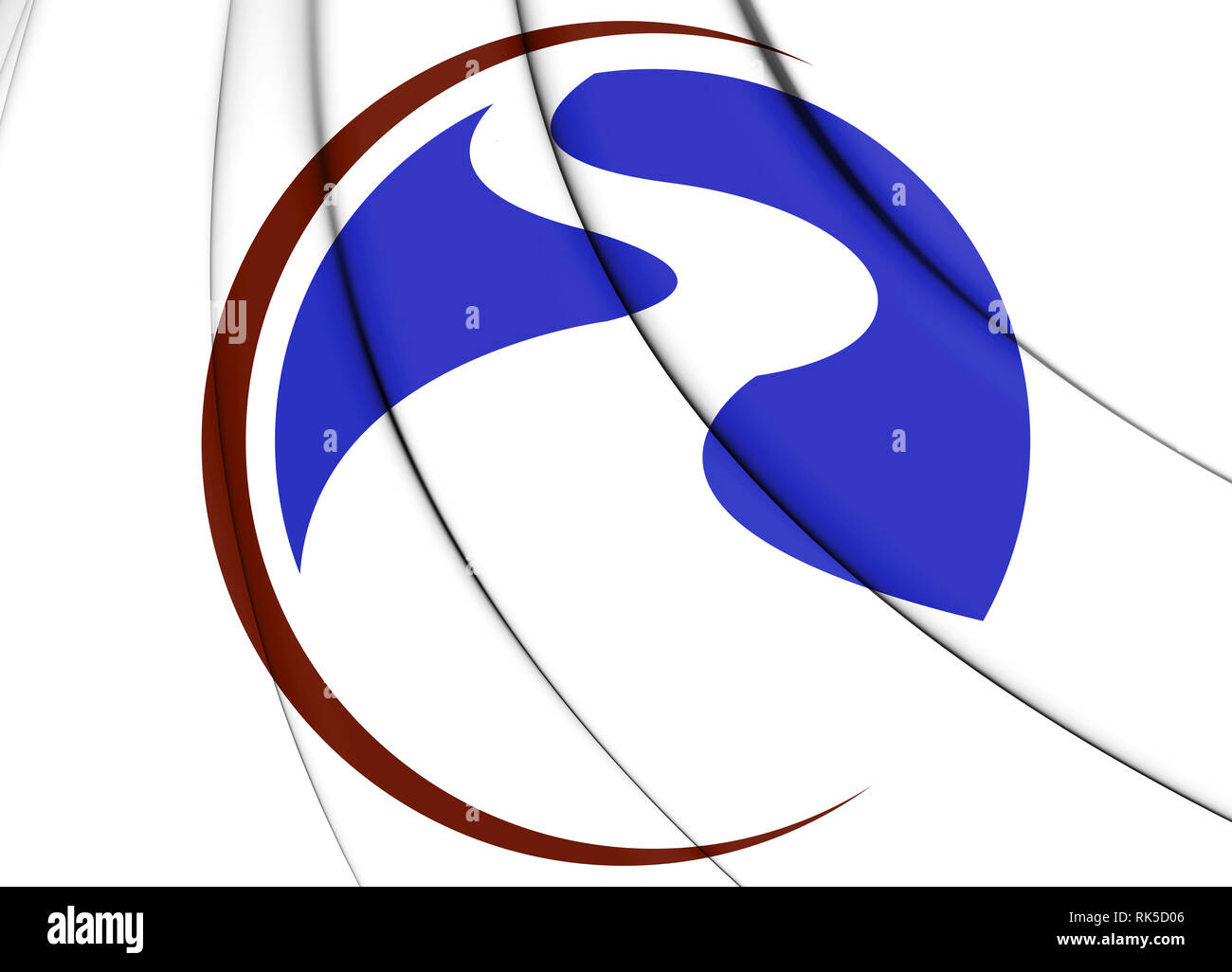 3D Seal of Evans (Colorado), USA. 3D Illustration Stock Photo - Alamy