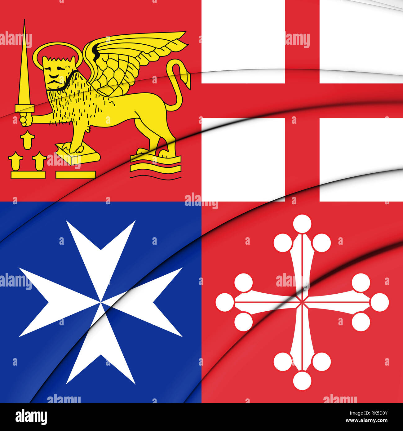 Naval ensign italy hi-res stock photography and images - Alamy