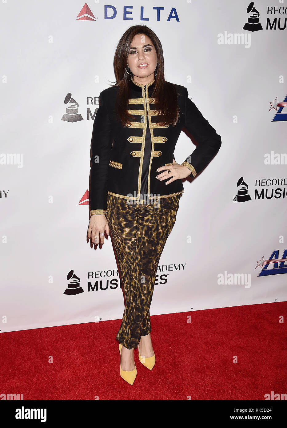 LOS ANGELES, CA - FEBRUARY 08: Emily Lazar attends MusiCares Person of ...