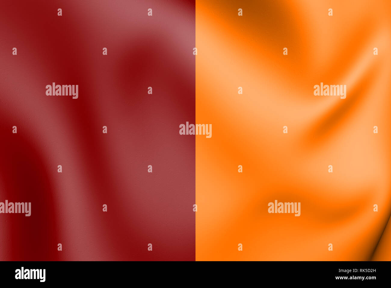 3d flag roma italy hi-res stock photography and images - Alamy