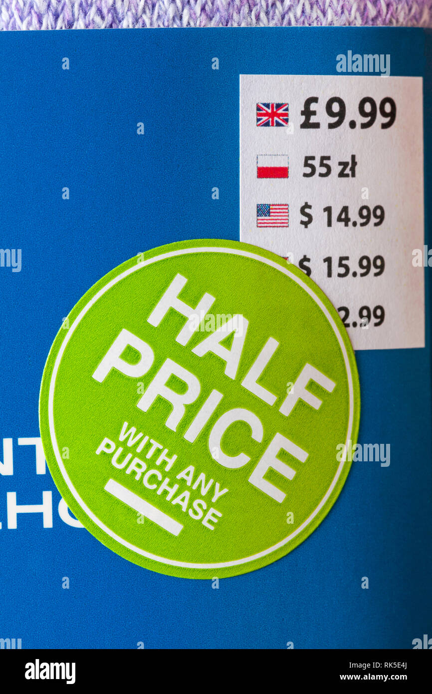 Prices label hi-res stock photography and images - Alamy
