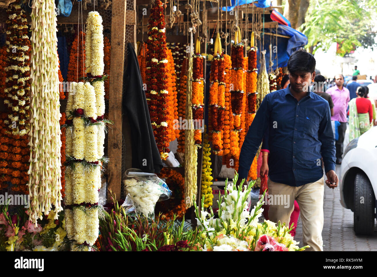 Assam flower market hi-res stock photography and images - Alamy
