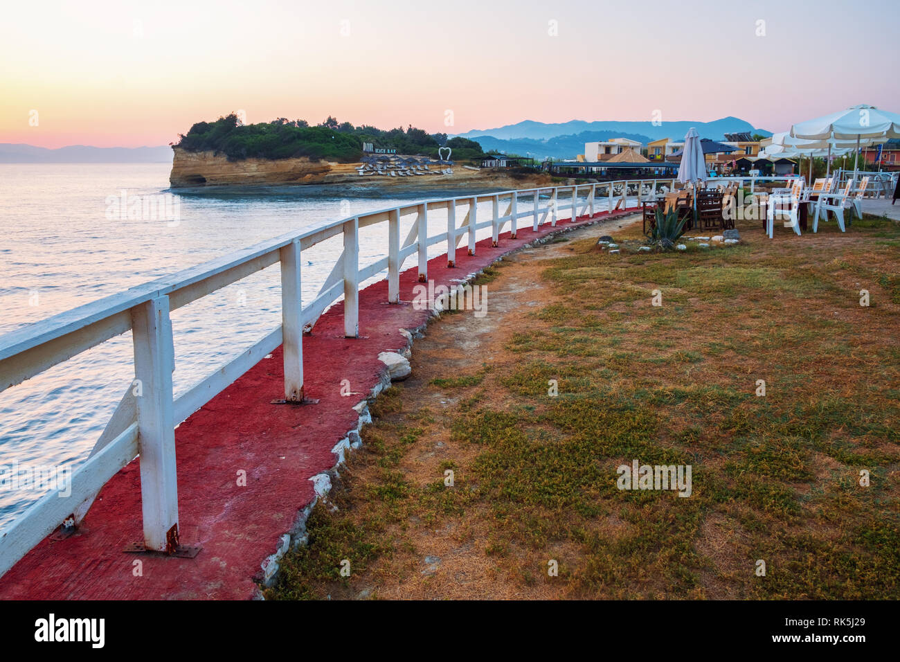 Famous Canal d'Amour beach with beautiful rocky coastline in amazing ...