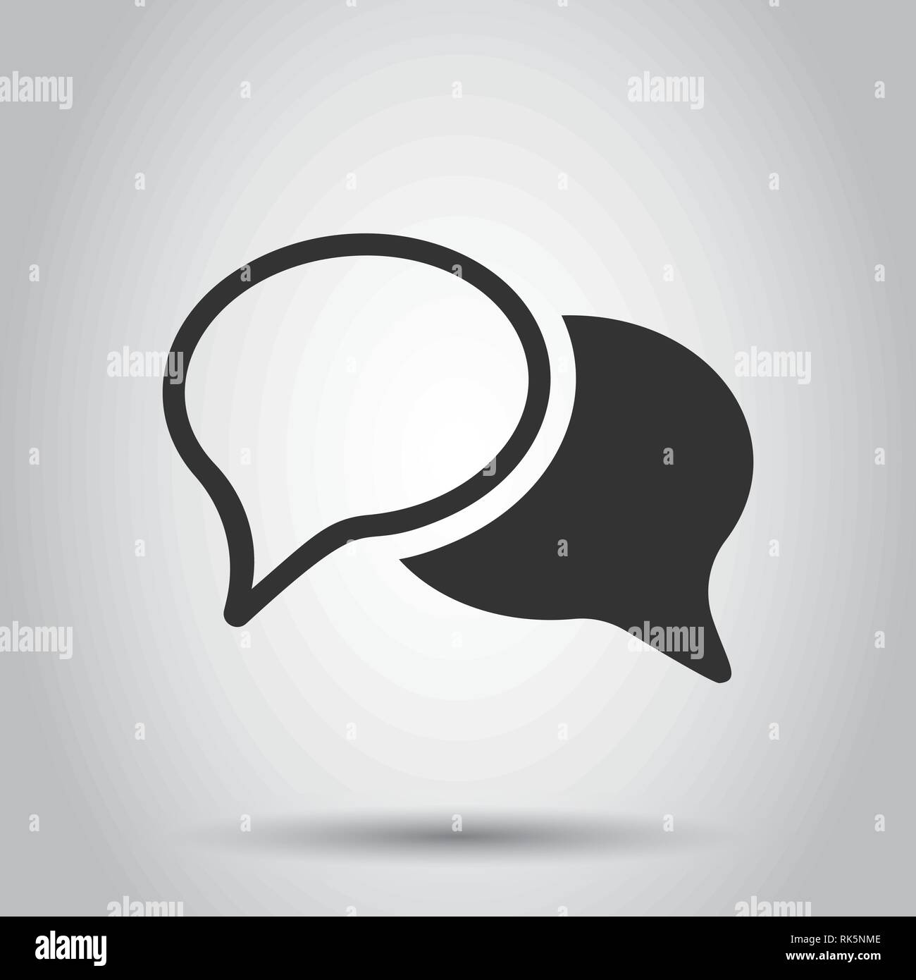 Dialog illustration Stock Vector Images - Alamy