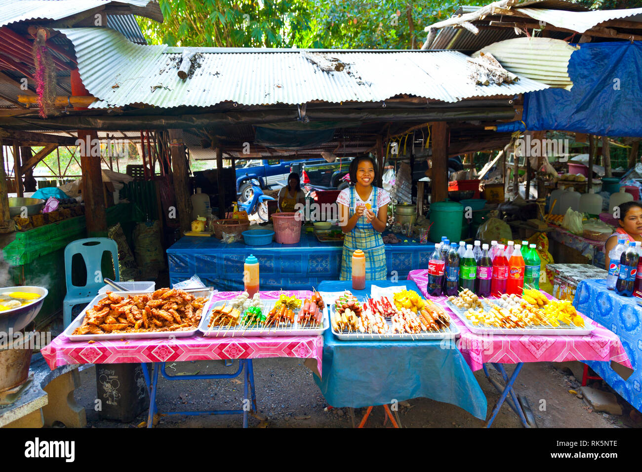 Local food. Khao Phra Bang Khram Nature Reserve. Krabi province ...