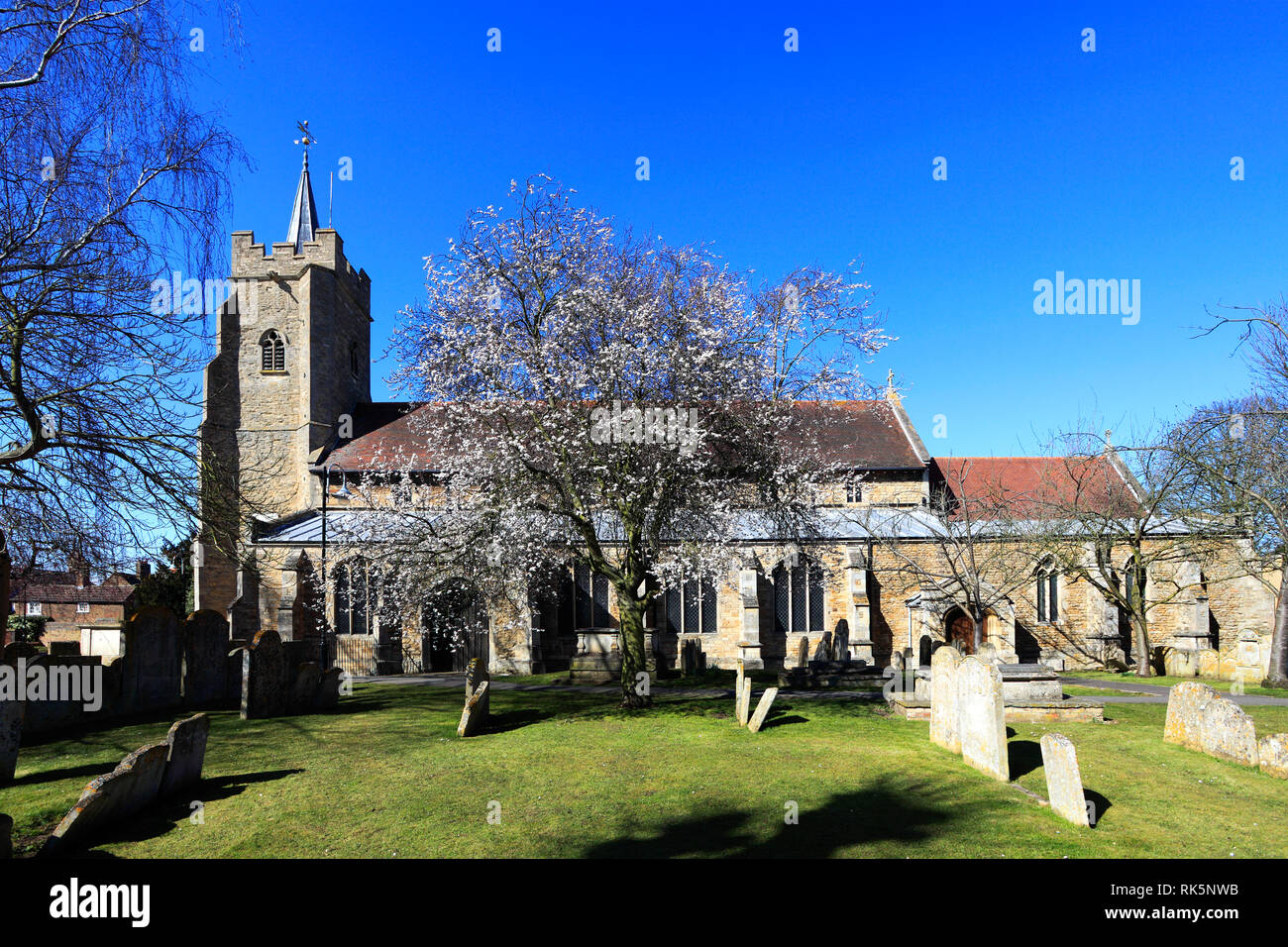 St Peter St Pauls Church, Chatteris village, Cambridgeshire,, England ...