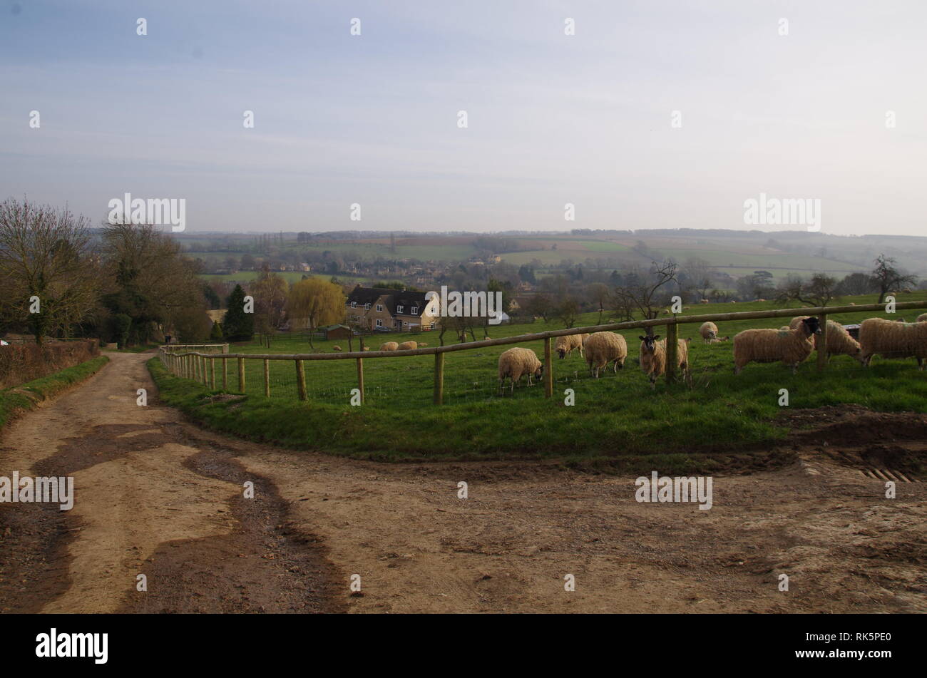 Northwick Estate. The Donnington Way. Gloucestershire. Cotswolds ...