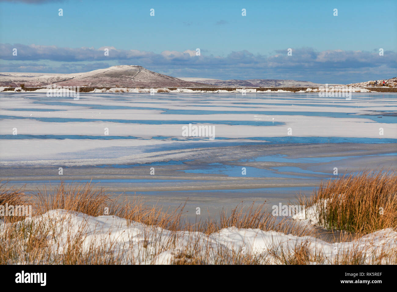 Keepers Pond, Blaenavon, Brecon Beacons, South Wales, UK Stock Photo ...