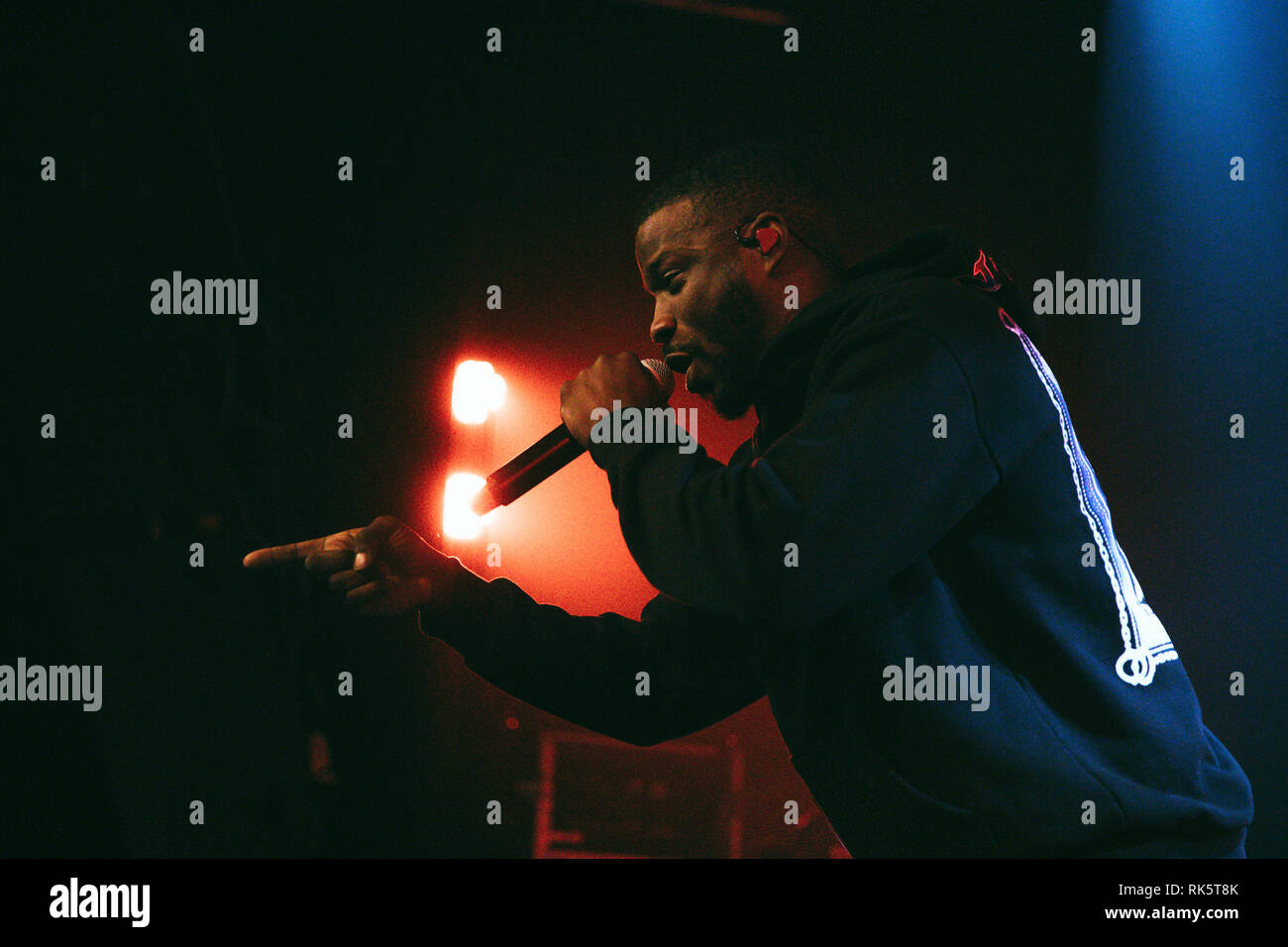 Denmark, Copenhagen - February 07, 2019. The American rapper and ...