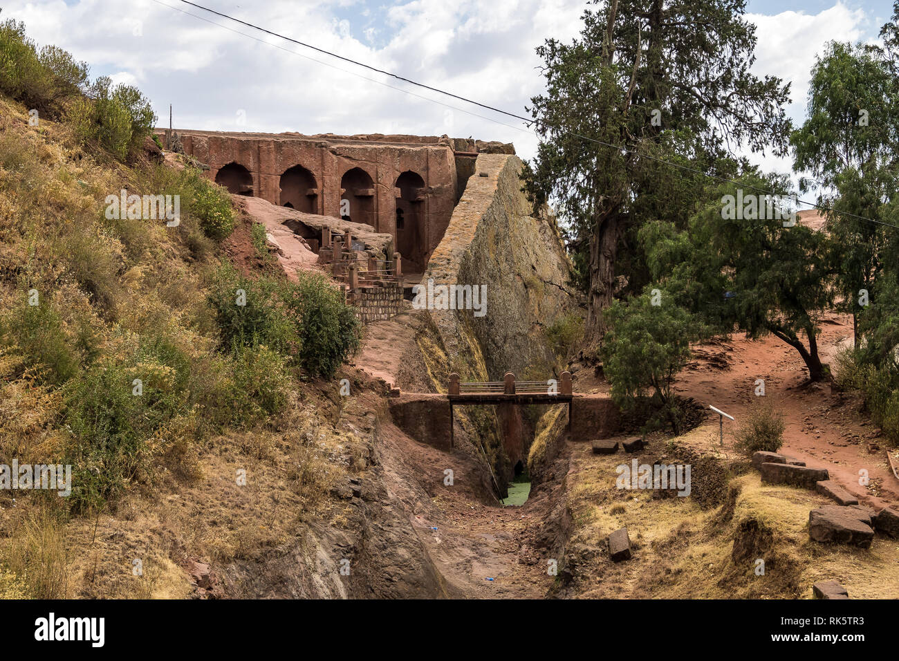 The Church of Gabriel-Rufael - Bete Gabriel-Rufael - in Lalibela ...