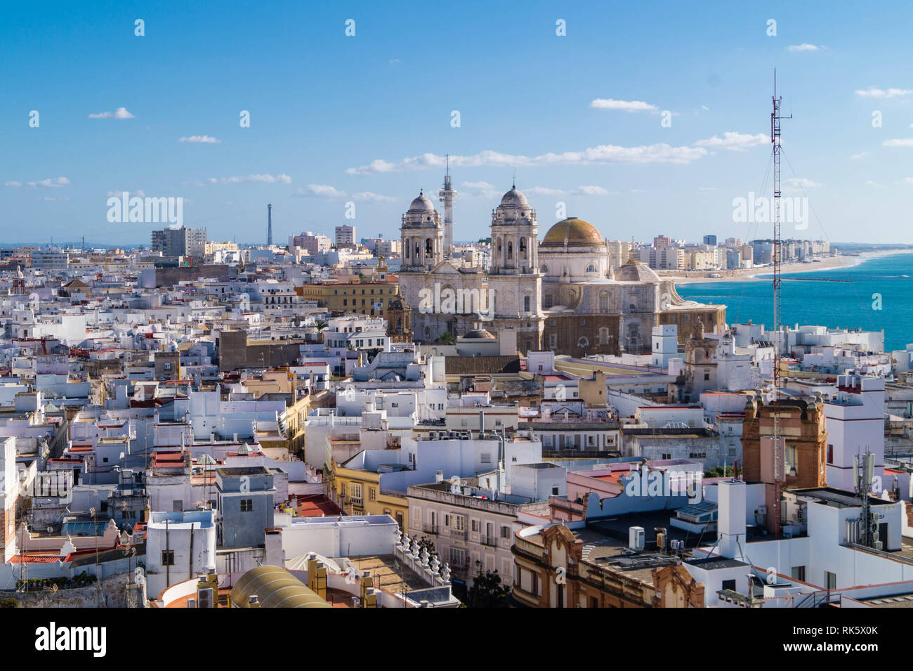 The City of Cadiz Spain Andalusia from the perspective of different ...