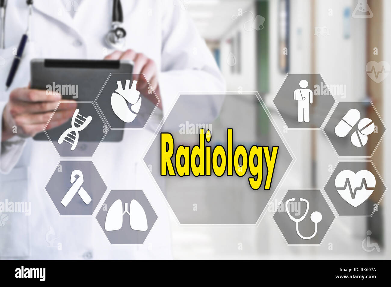 Oncology icons hi-res stock photography and images - Alamy