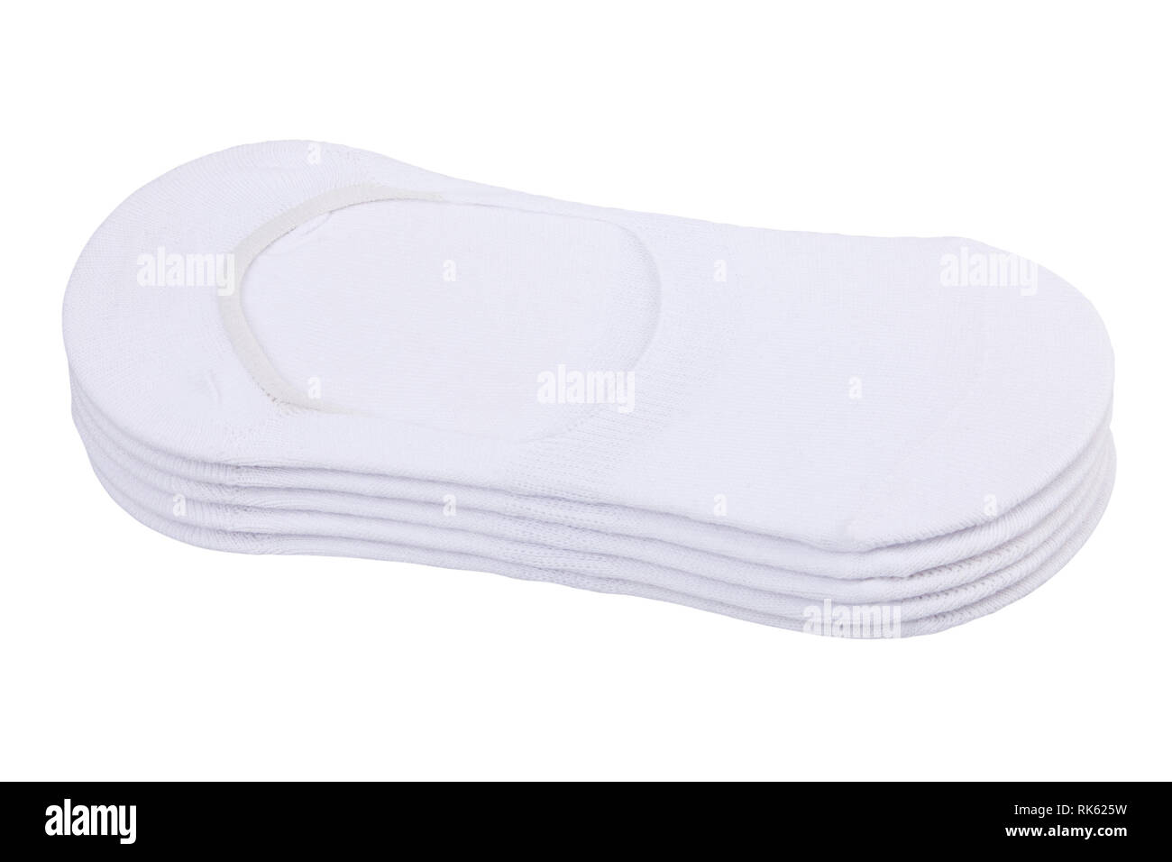 Short white socks isolated on white background Stock Photo - Alamy