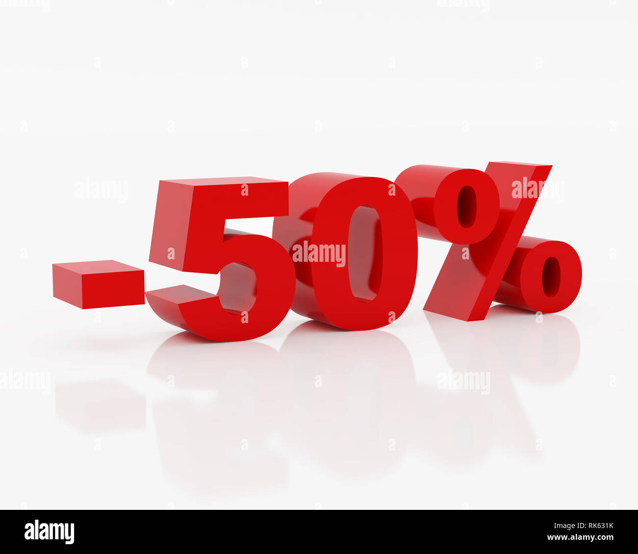 High resolution image. 3d rendered illustration. Sales and discount ...