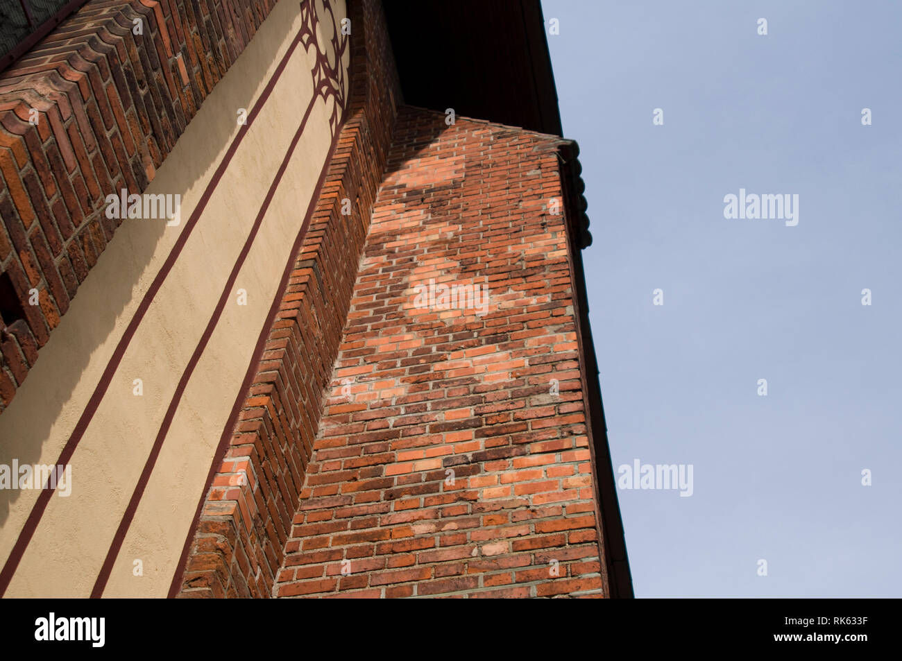 High resolution image. Old fortification in the city of Kaliningrad ...