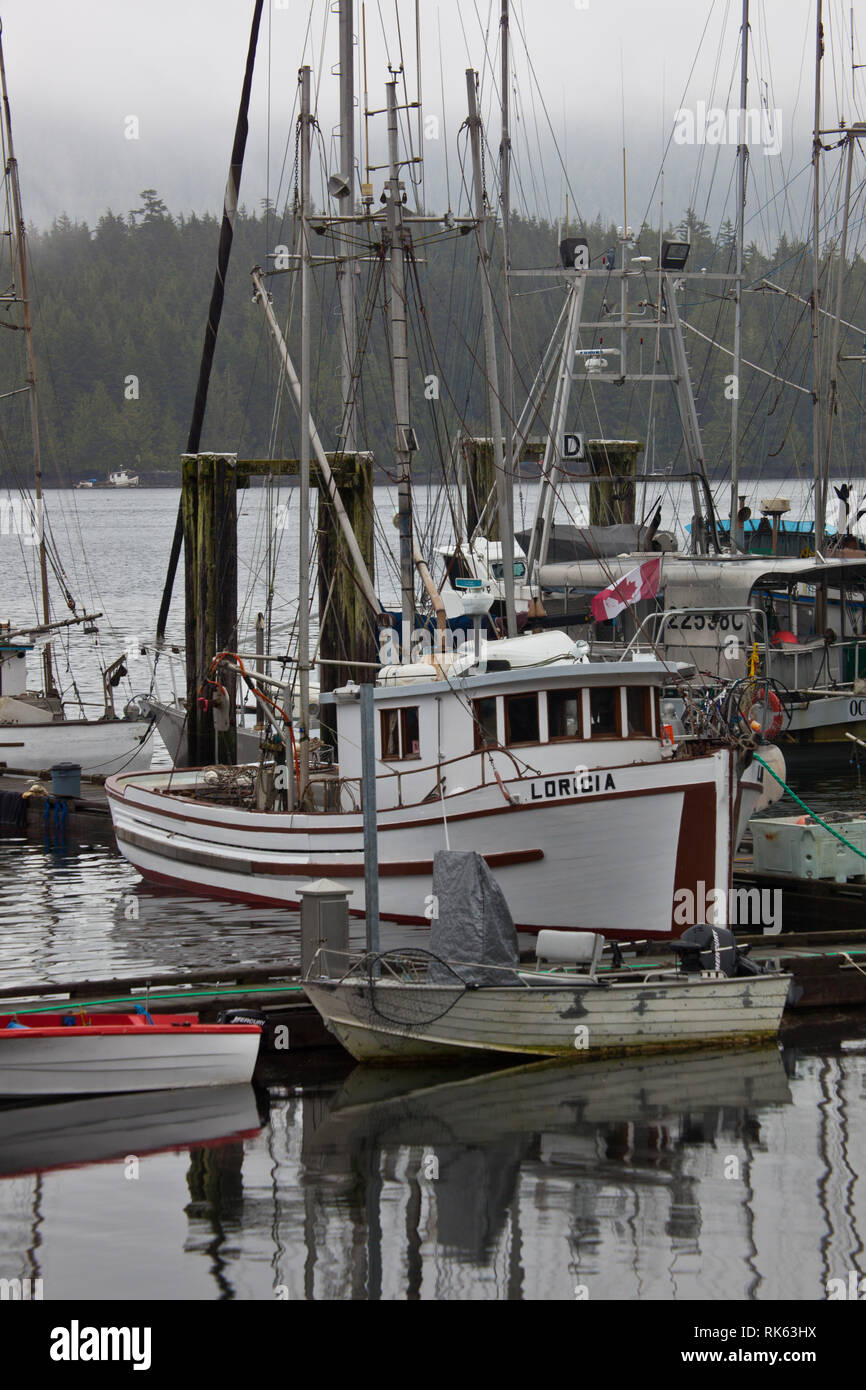 Ucluelet, Vancouver Island, British Columbia, Canada Stock Photo - Alamy