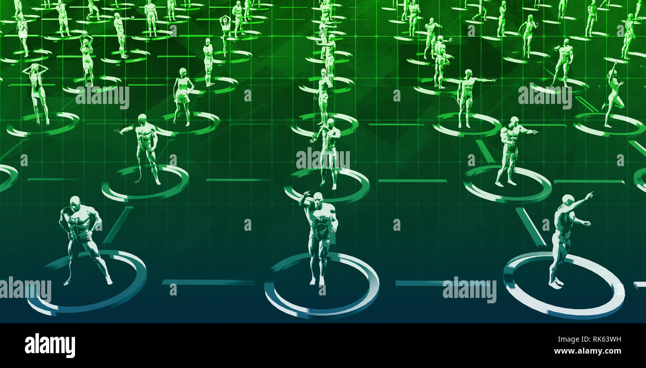 Market Research and Target Demographic Analysis as Concept Stock Photo ...