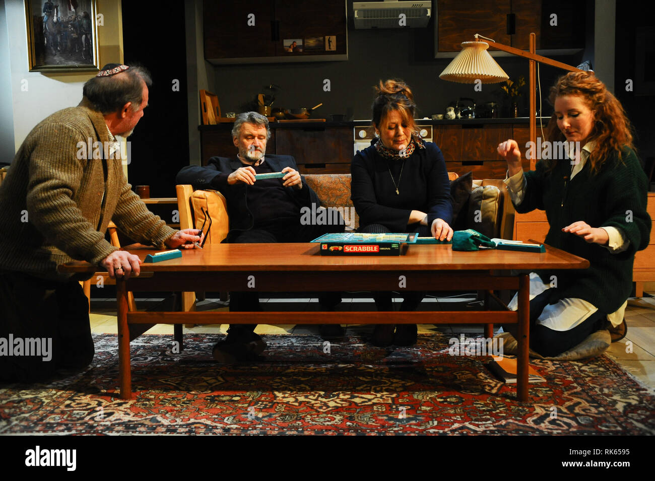 Rosenbaum's Rescue press photocall. The play stars Olivier Award-winner ...