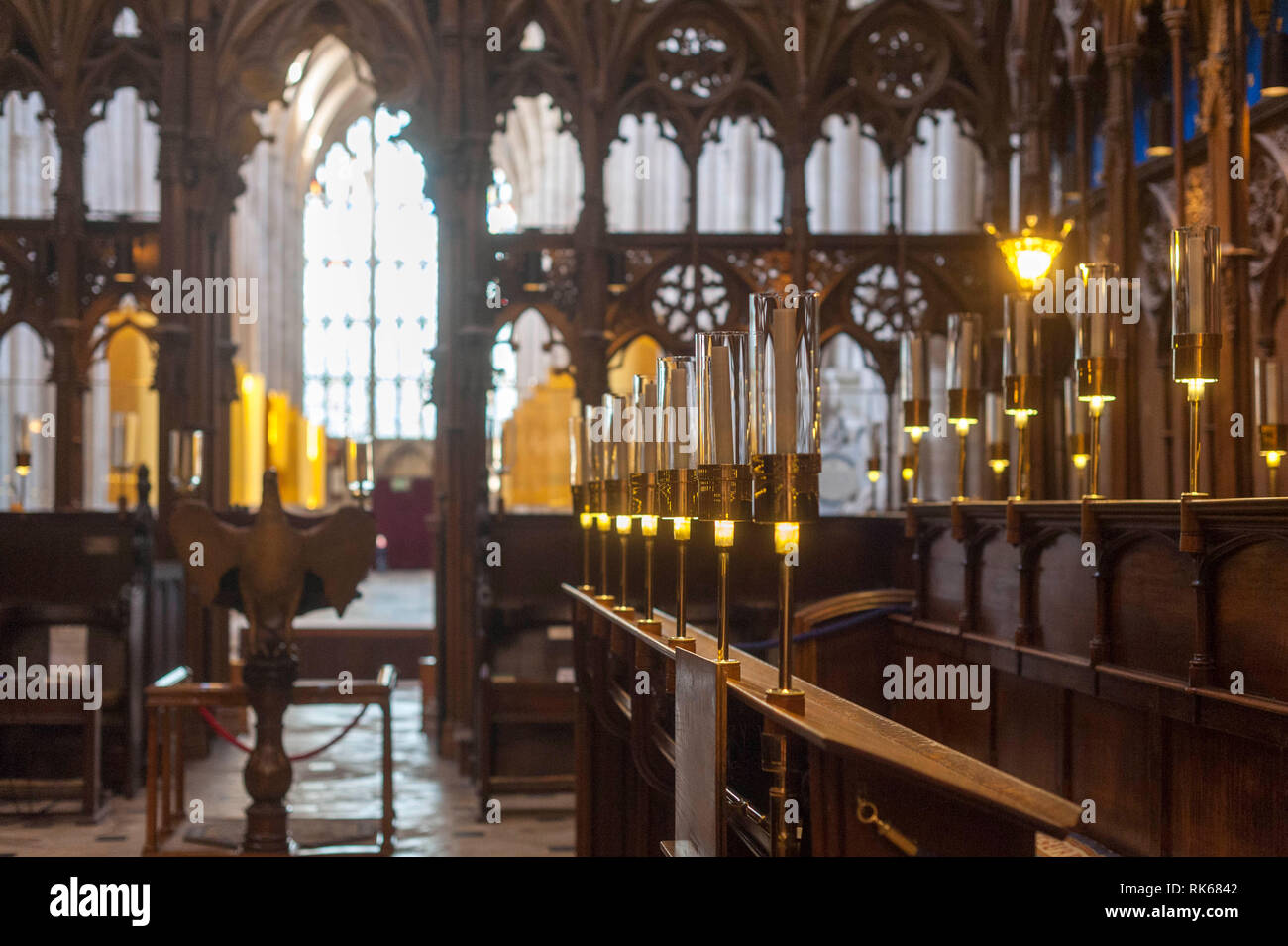 Winchester Cathedral Interior High Resolution Stock Photography and ...