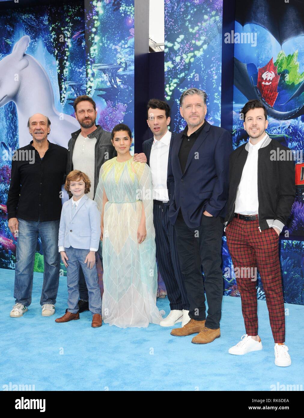 California, USA. 9th Feb, 2019. F. Murray Abraham, Gerard Butler, AJ ...