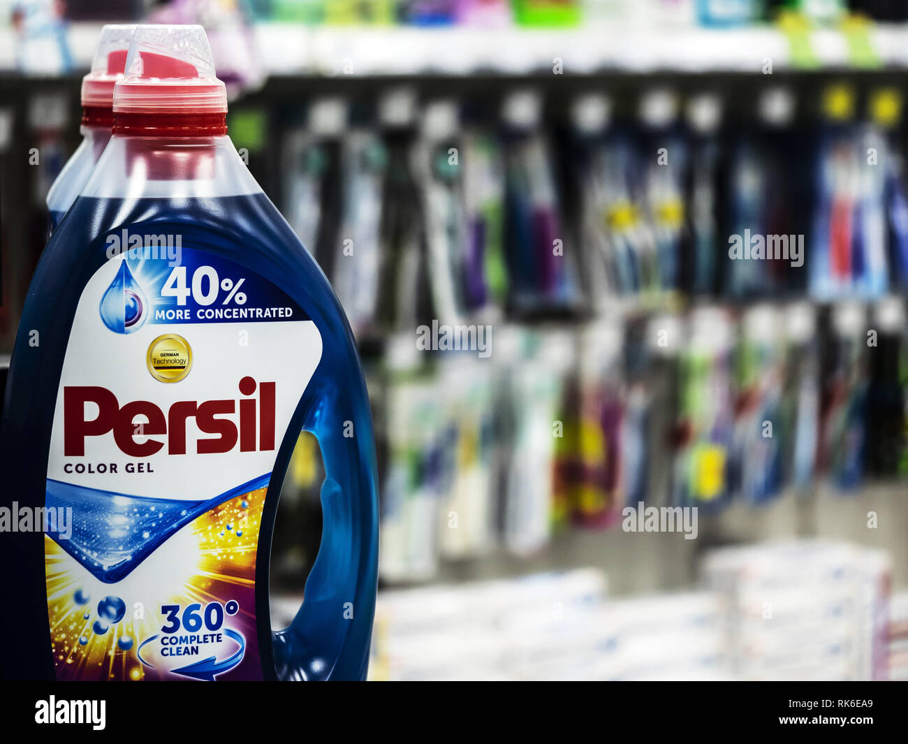Persil logo hi-res stock photography and images - Alamy