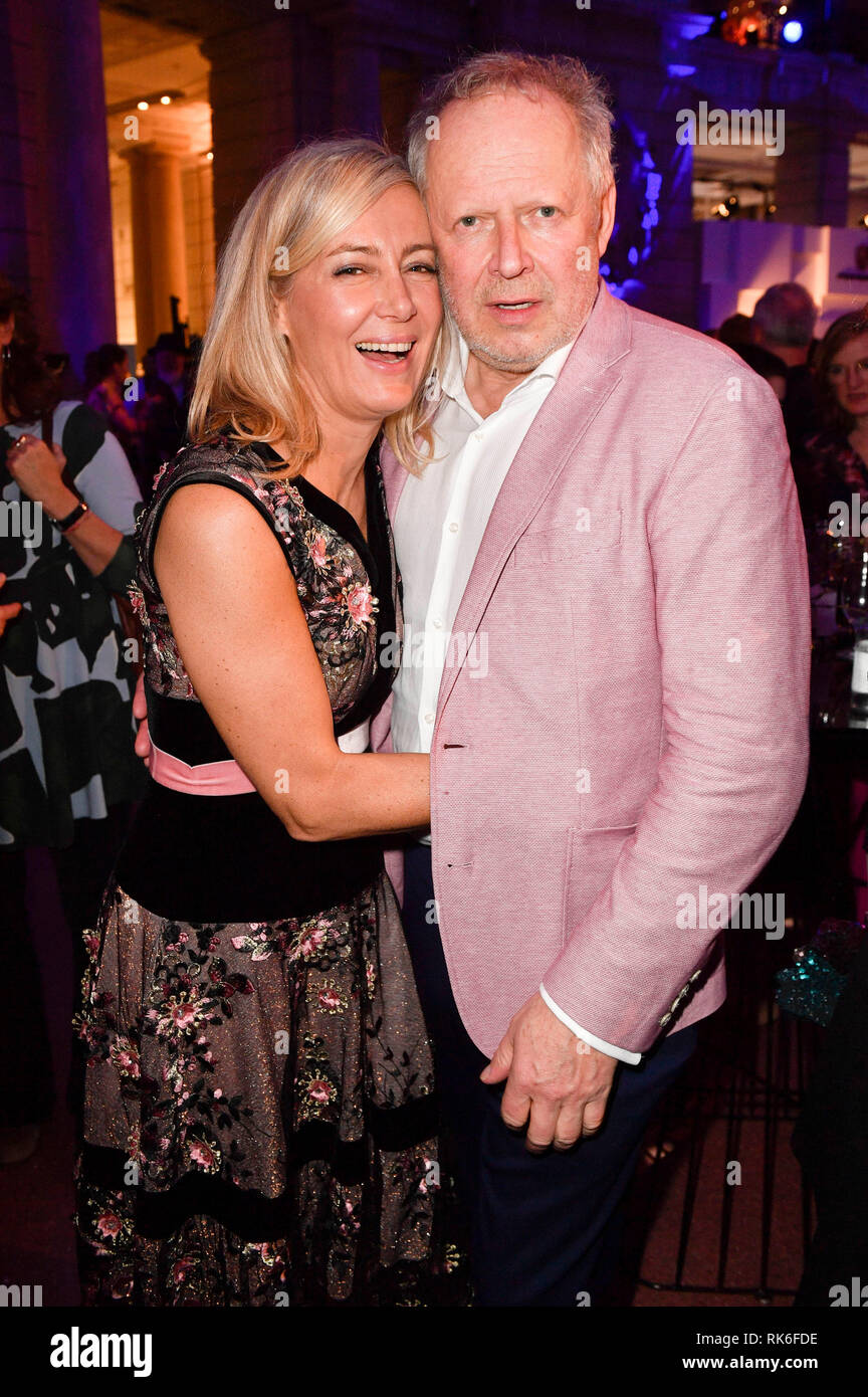 Berlin, Deutschland. 08th Feb, 2019. Axel Milberg with wife Judith ...