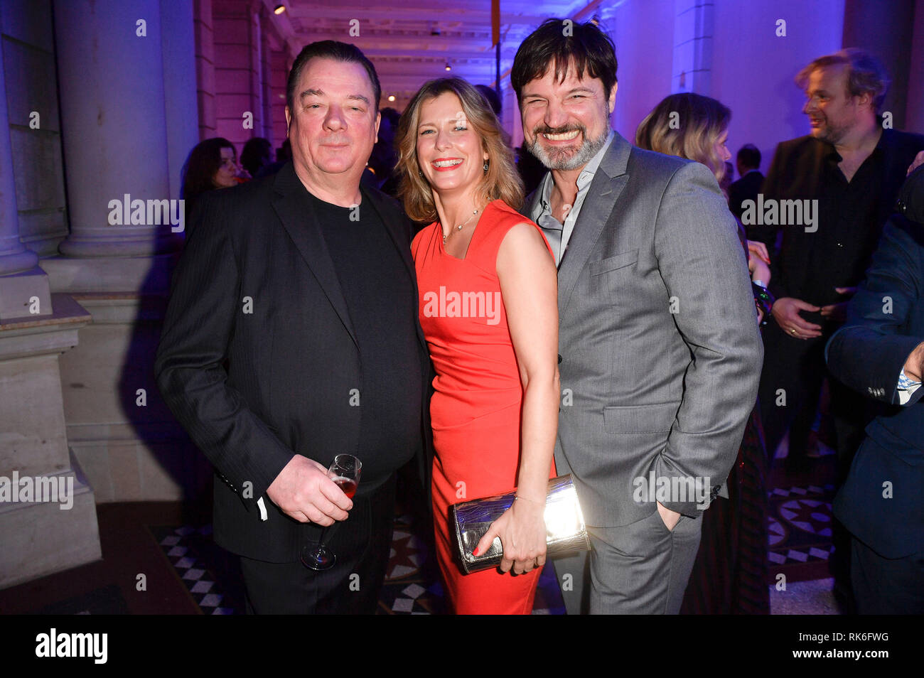 Berlin, Deutschland. 08th Feb, 2019. Peter Kurth, Valerie Niehaus and ...