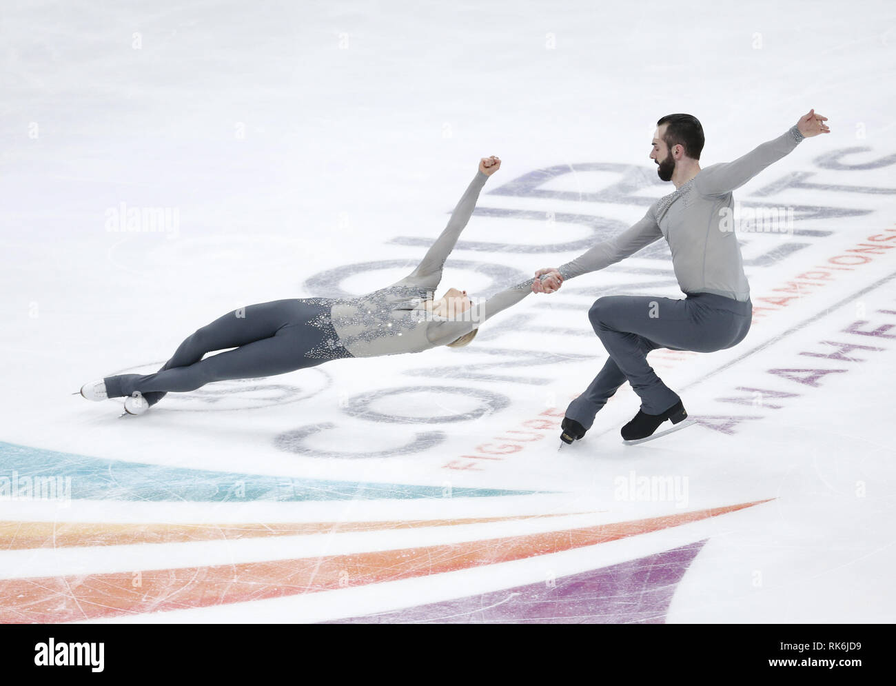 Los Angeles, California, USA. 9th Feb, 2019. Ashley Cain and Timothy ...