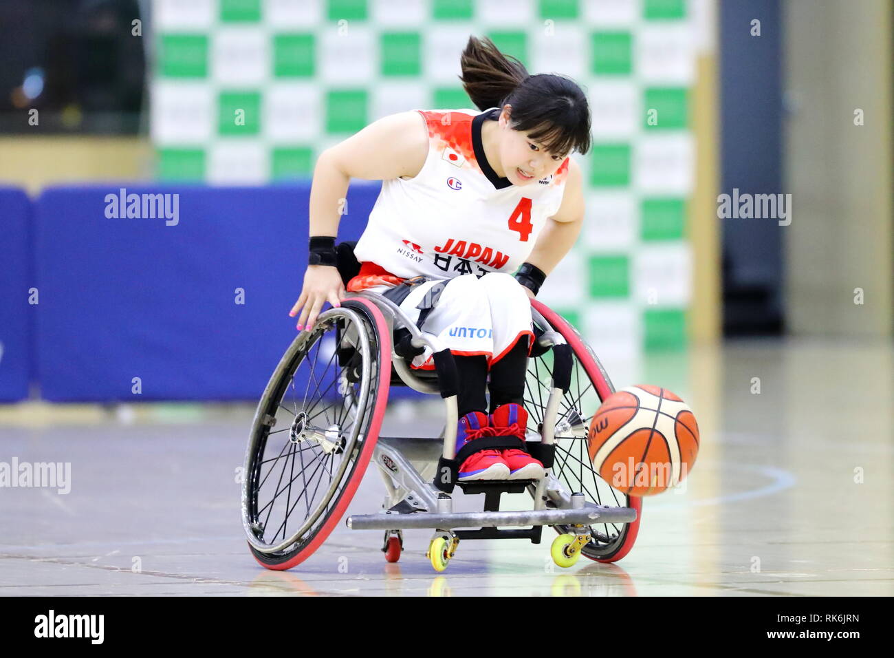 Chiba, Japan. 8th Feb, 2019. Amane Yanagimoto (JPN) Wheelchair ...