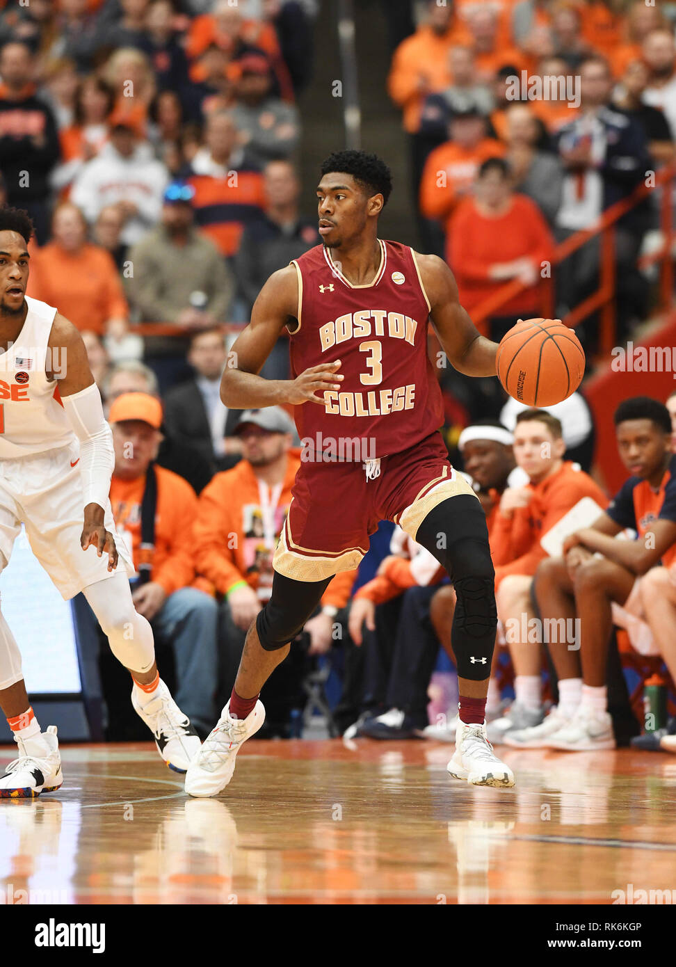 Syracuse, NY, USA. 09th Feb, 2019. Boston College guard Jared Hamilton ...