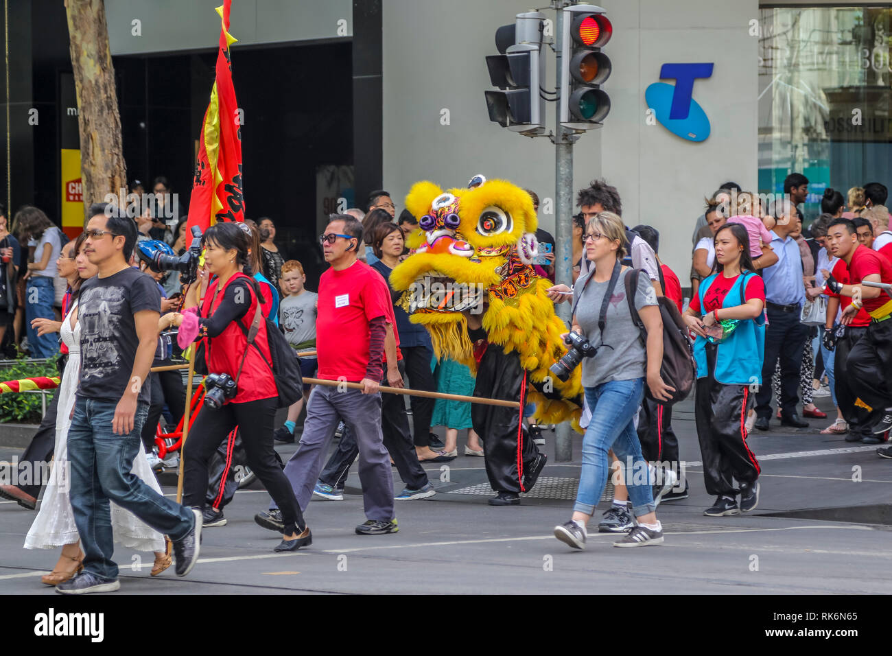 Melbourne, Australia. 10th Feb 2019. Chinatown Melbourne Chinese New ...