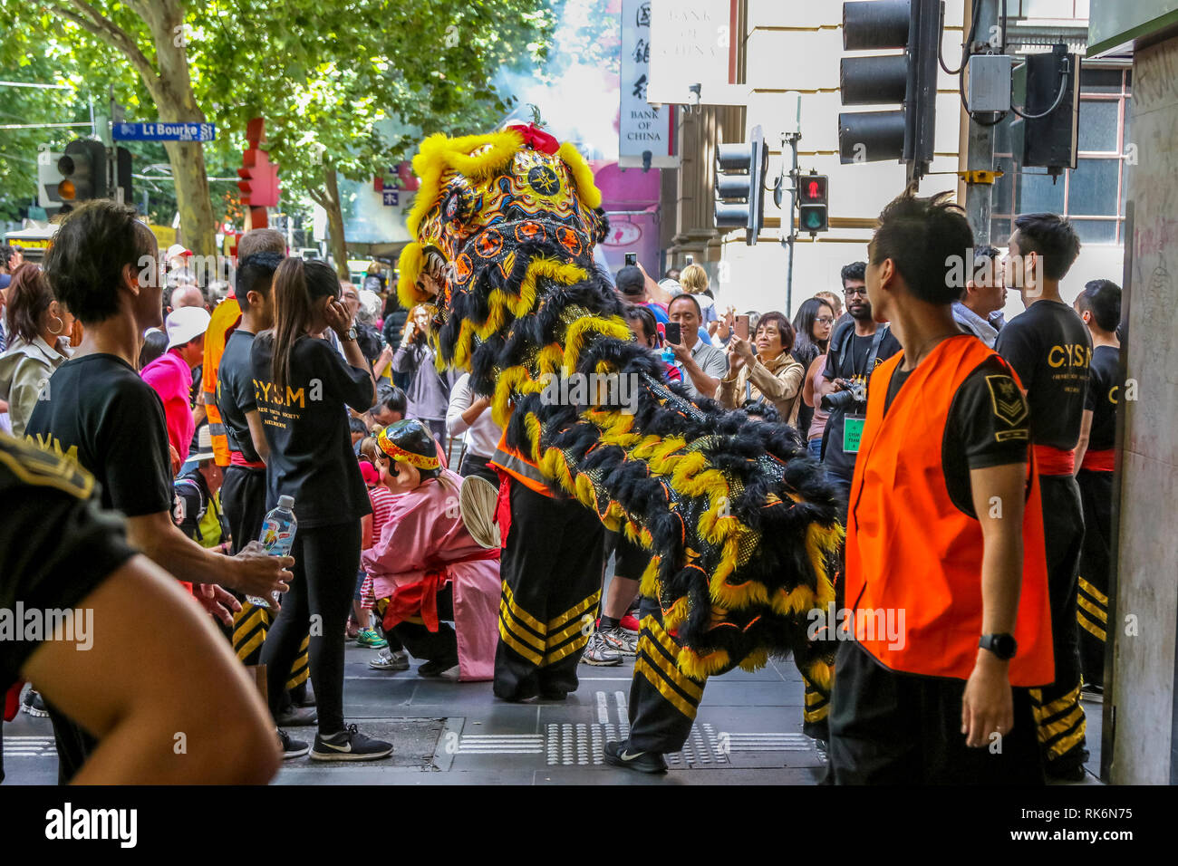 Chinese dragon parade melbourne hi-res stock photography and images - Alamy