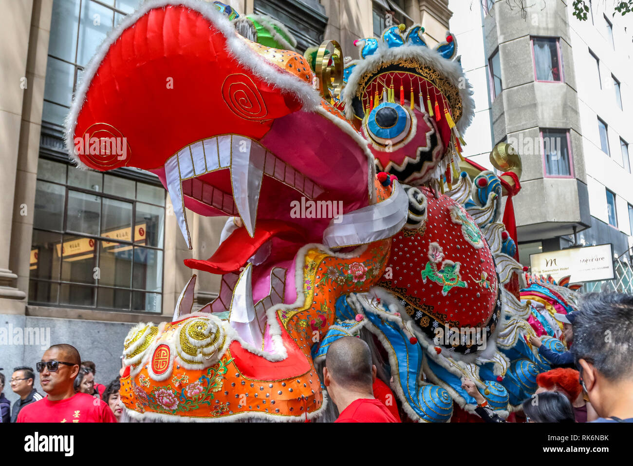 Melbourne, Australia. 10th Feb 2019. Chinatown Melbourne Chinese New ...