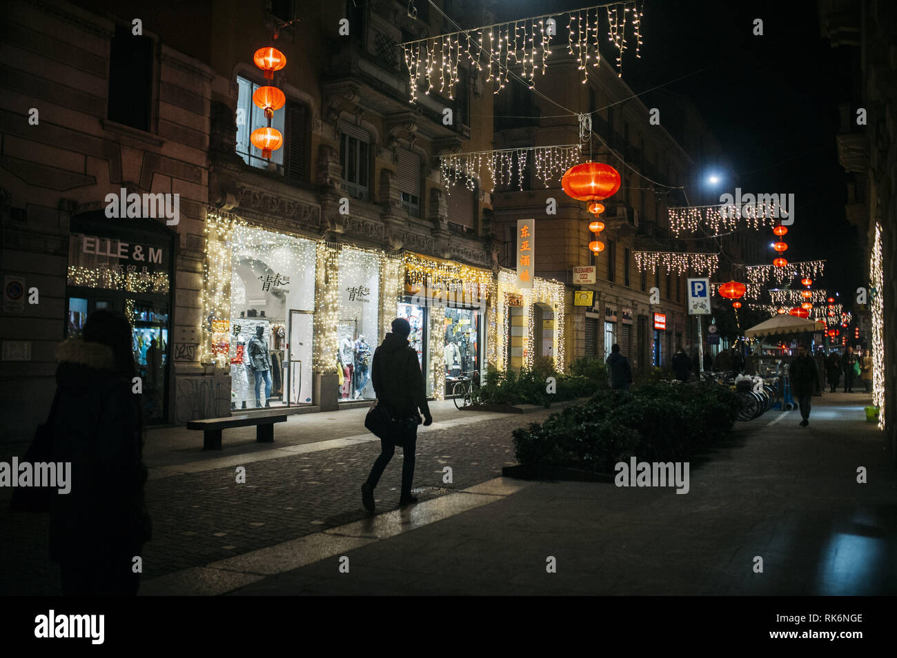 Milan chinatown hi-res stock photography and images - Alamy