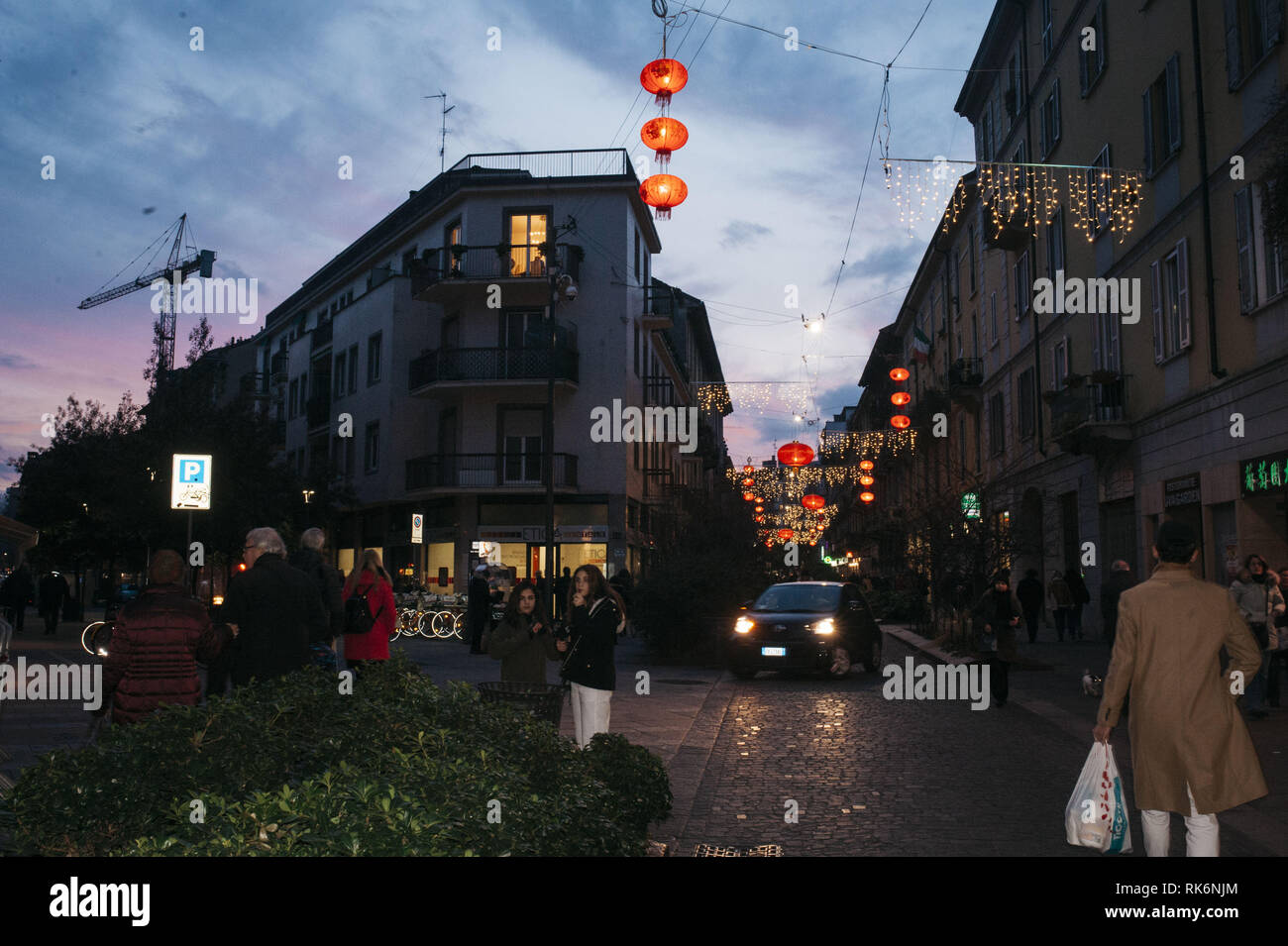 Milan chinatown hi-res stock photography and images - Alamy