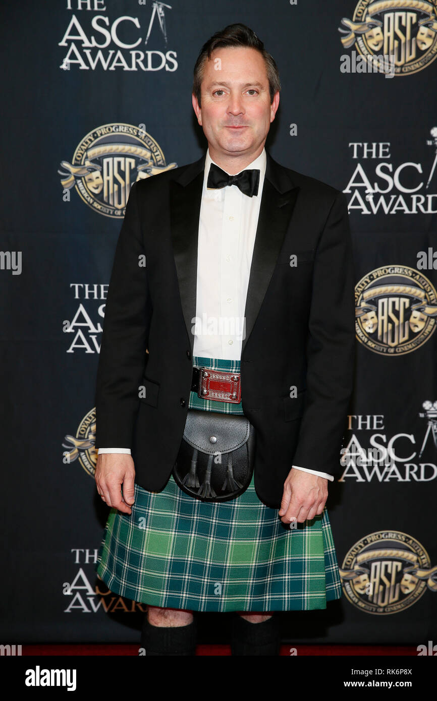 California, USA. 9th Feb 2019. Actor Thomas Lennon poses at the 33rd ...