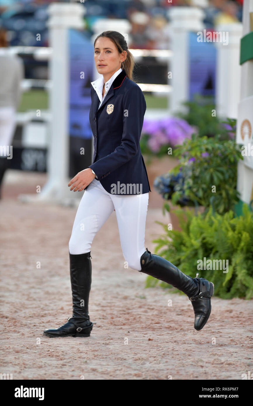 Florida, USA. 9th Feb 2019. Jessica Rae Springsteen seen happy and ...