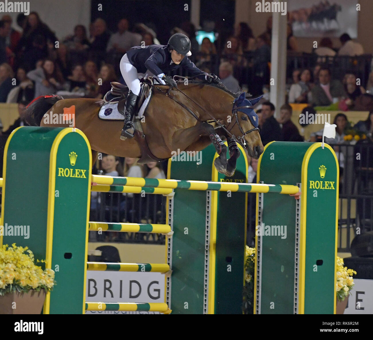 Florida, USA. 9th Feb 2019. Jessica Rae Springsteen seen happy and ...