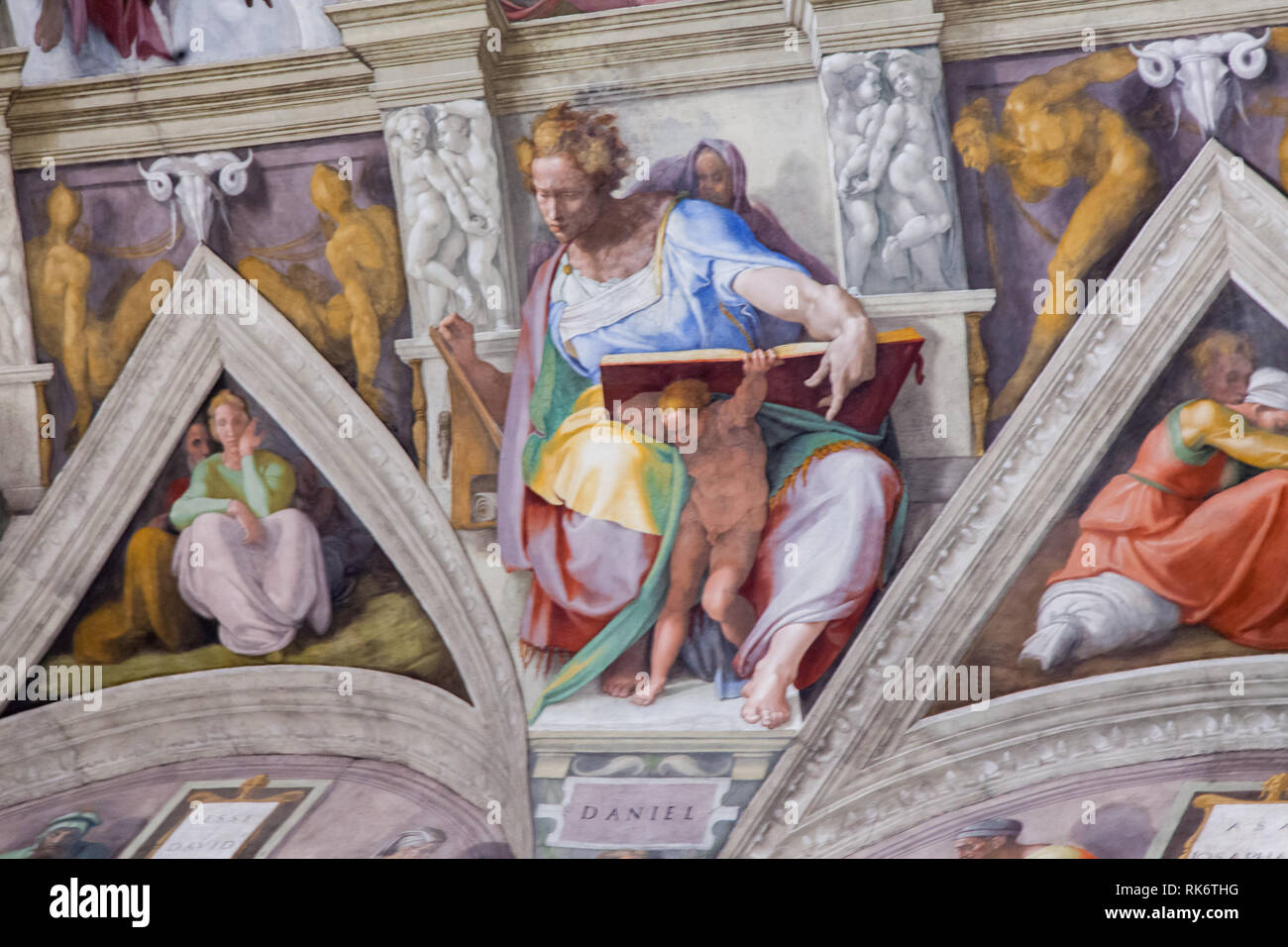 Michelangelo sistine chapel hi-res stock photography and images - Alamy