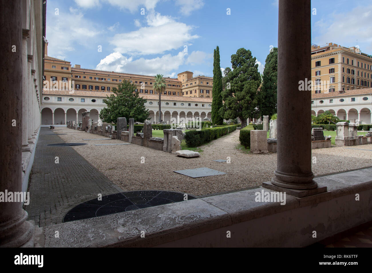 Palazzo Massimo, National Museum of Rome, Italy Stock Photo - Alamy