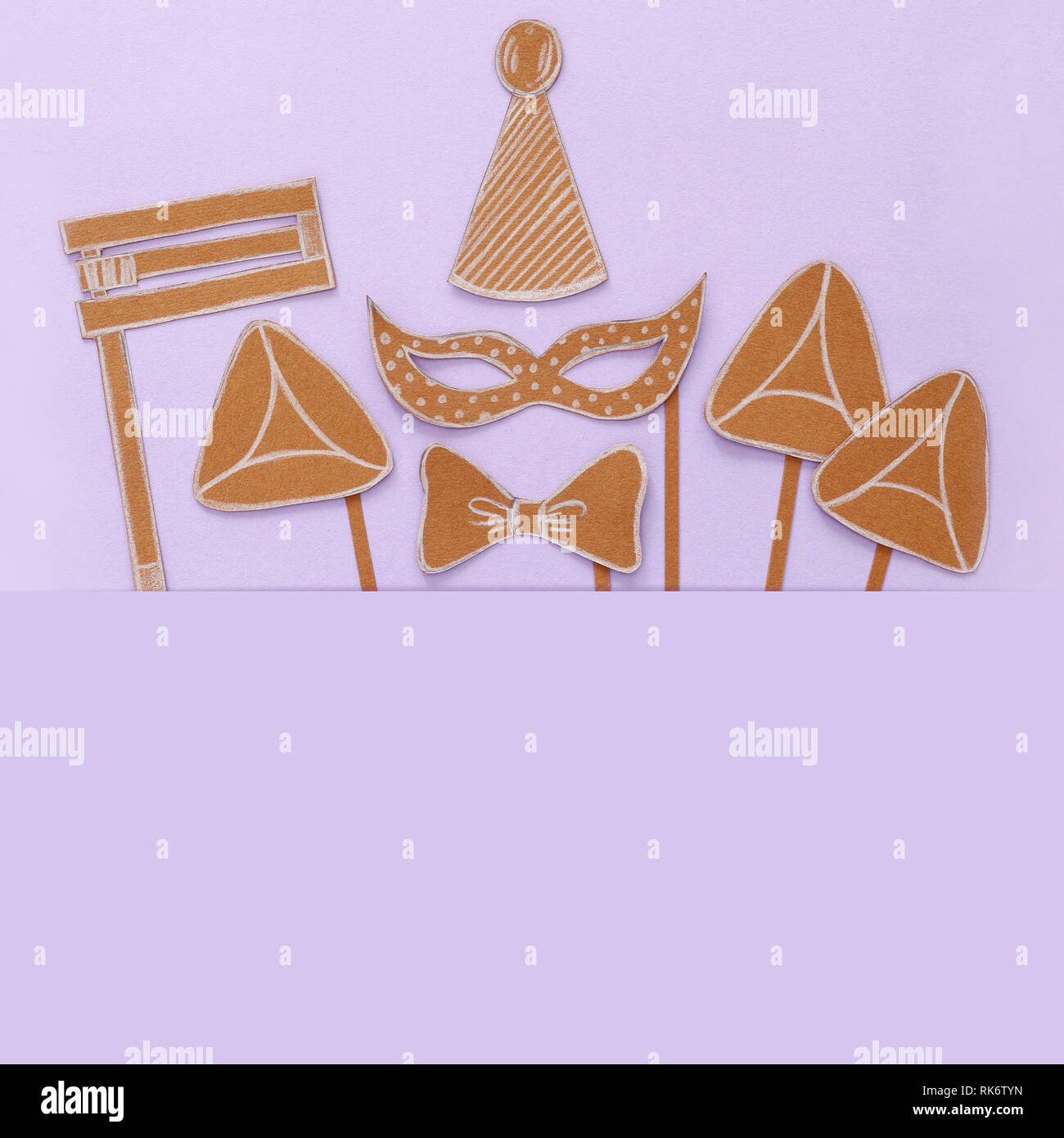 Purim celebration concept (jewish carnival holiday). Traditional ...